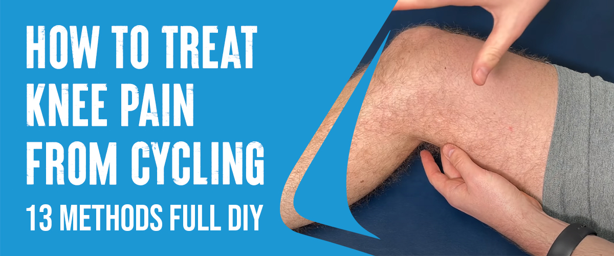 How to Treat Knee Pain from Cycling: 13 Methods [Full DIY]